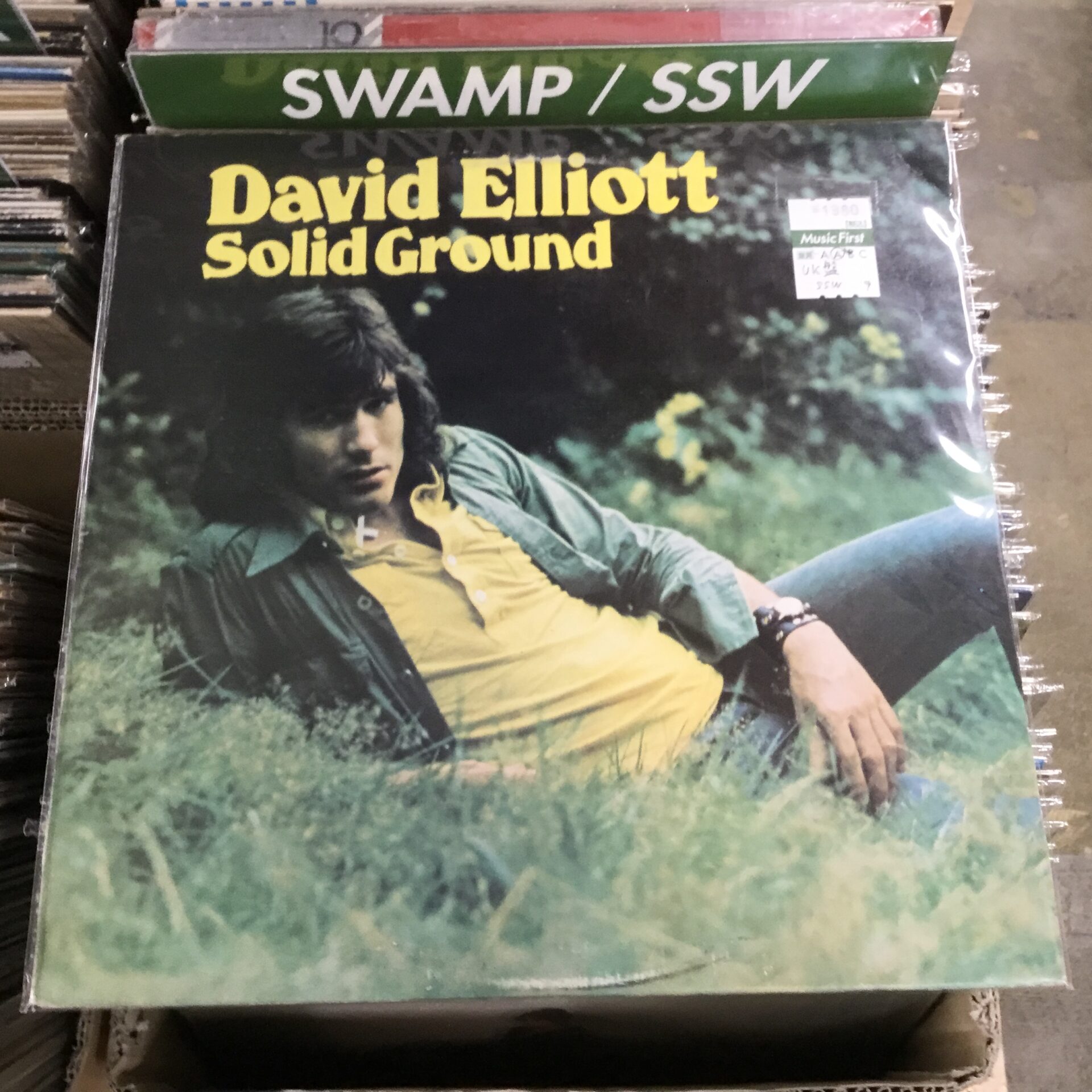 本日のオススメ！ David Elliott / Solid Ground (1973)