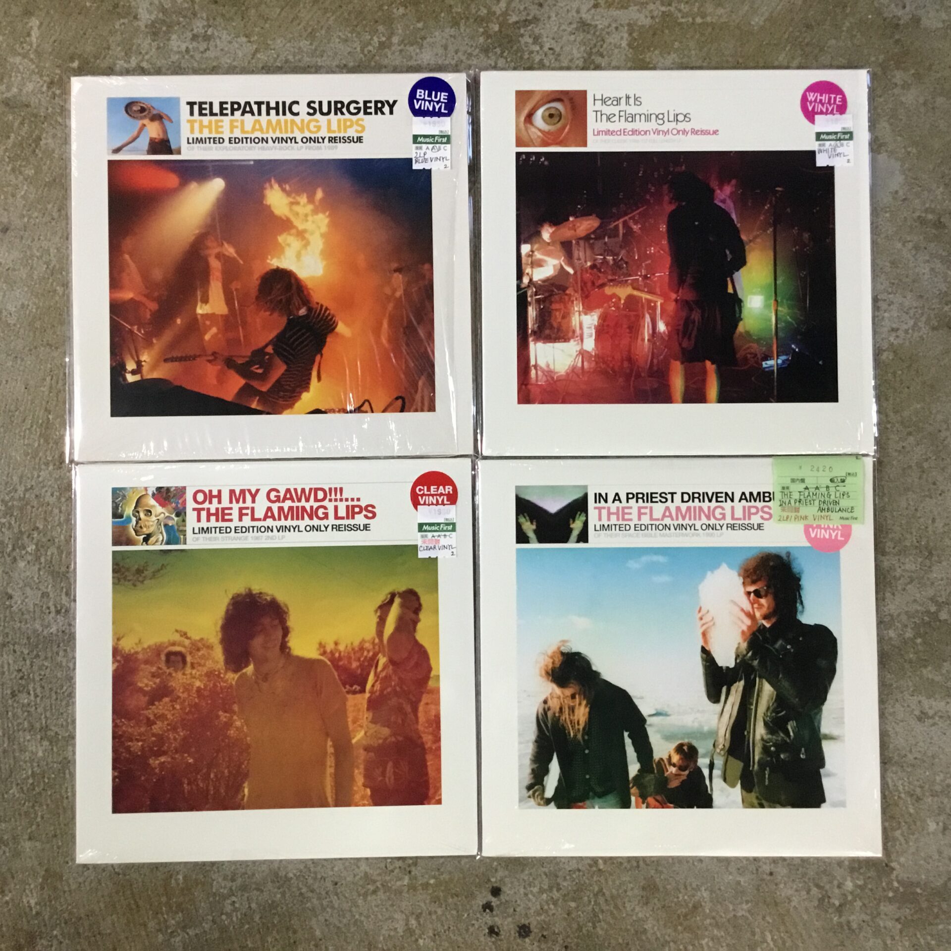 Flaming LipsのLPレコードが入荷しました。